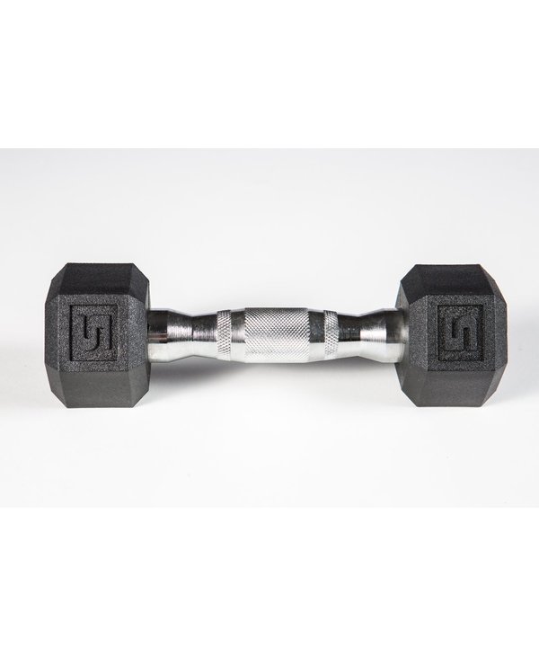 York 5lb Premium PVC Hex Dumbbell, Pair - My Sports Shop
