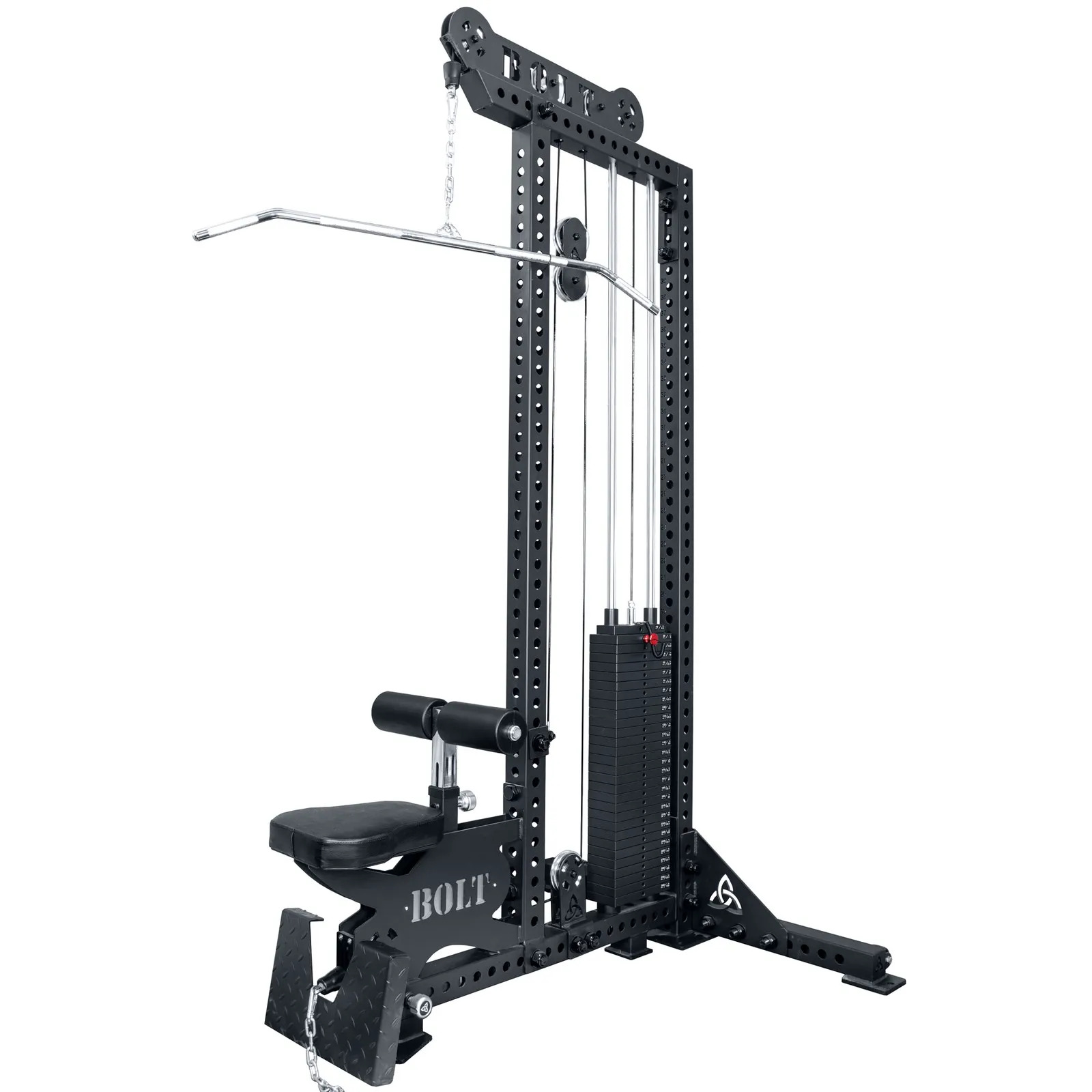 Lat Pulldown/Low Row Machine (300lb Weight Stack) - My Sports Shop
