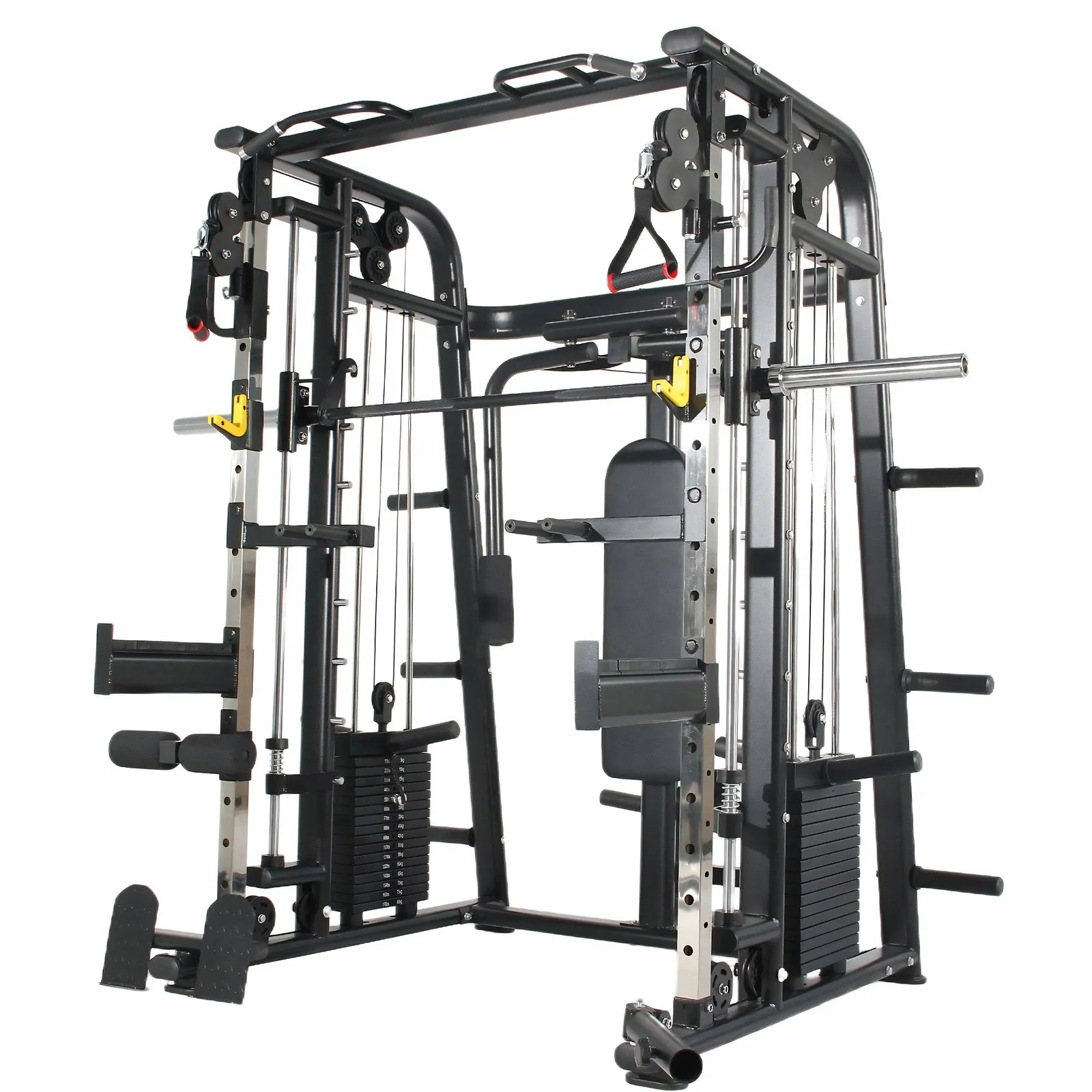 All-in-One Functional Smith Trainer (+built in fly machine) - My Sports ...